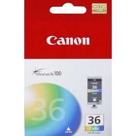 Tinta Canon Color (CLI36) iP100 260 320 | Multicopy